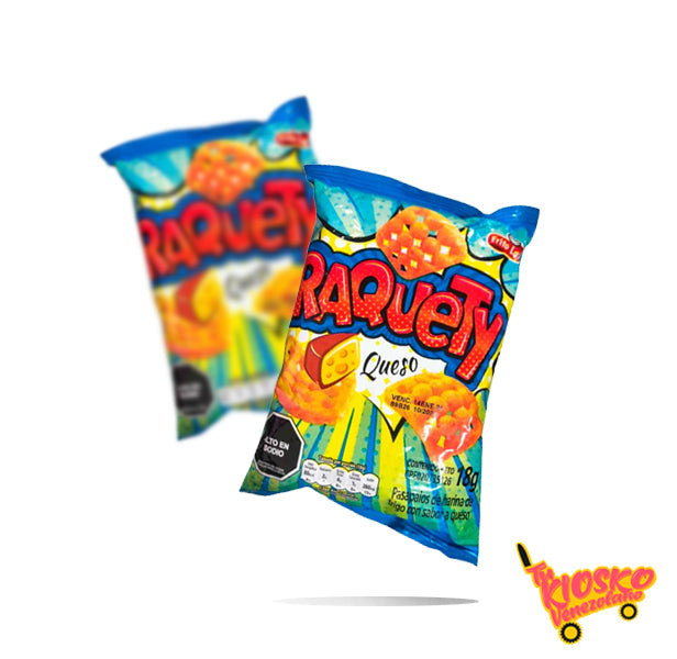 RAQUETY queso 36 Gramos – Tu Kiosko Venezolano